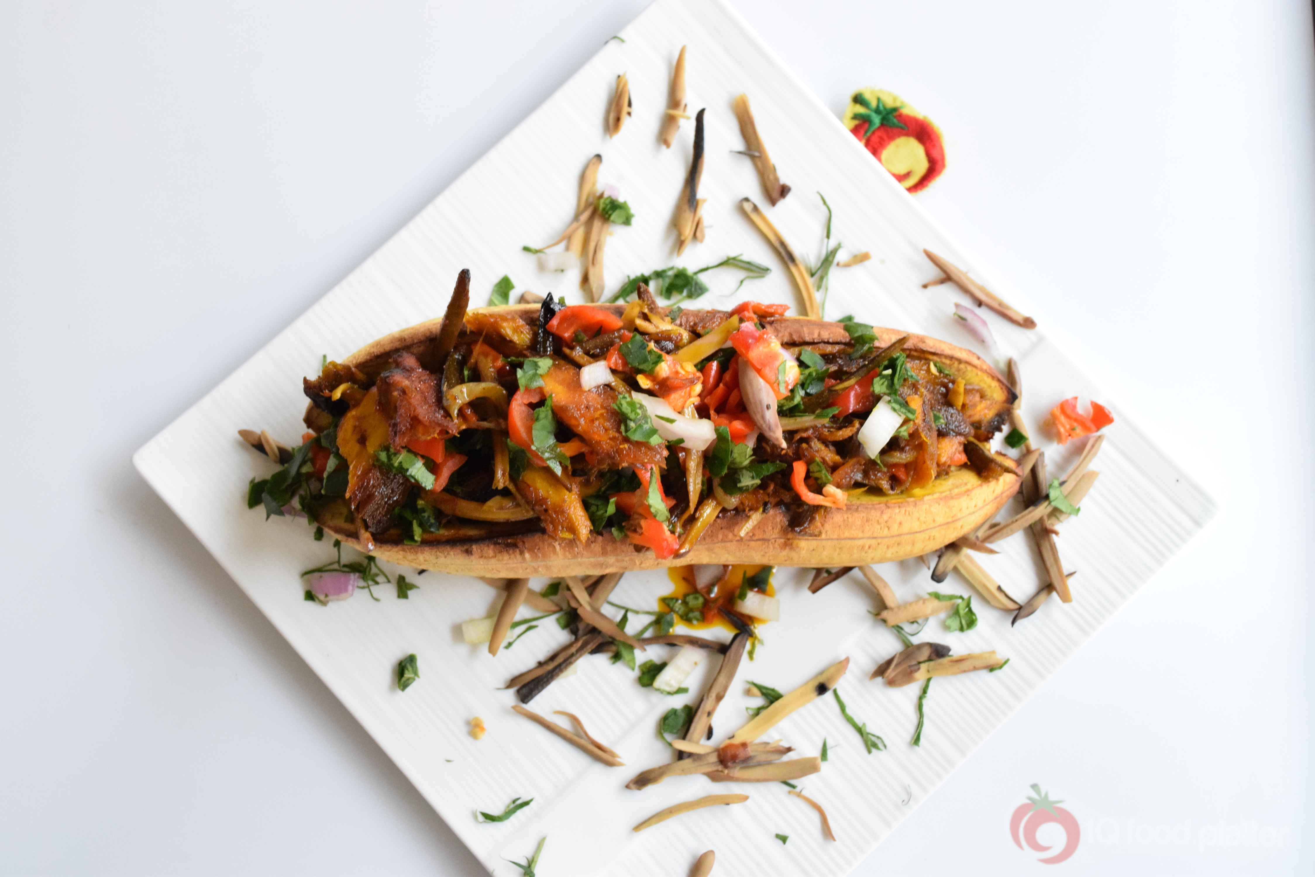 Boli with Mackerel and Ugba sauce – Top Nigerian Food Blog